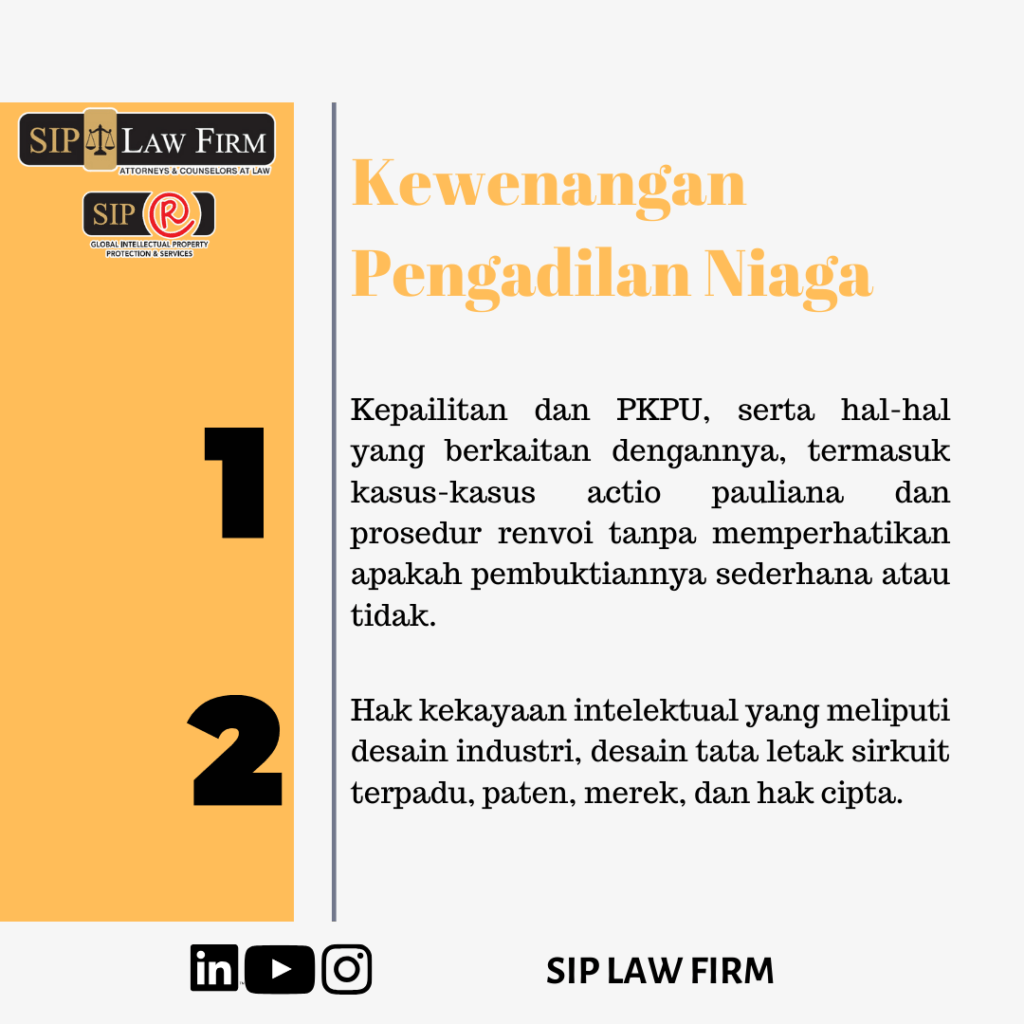 Pengadilan Niaga - SIP Law Firm